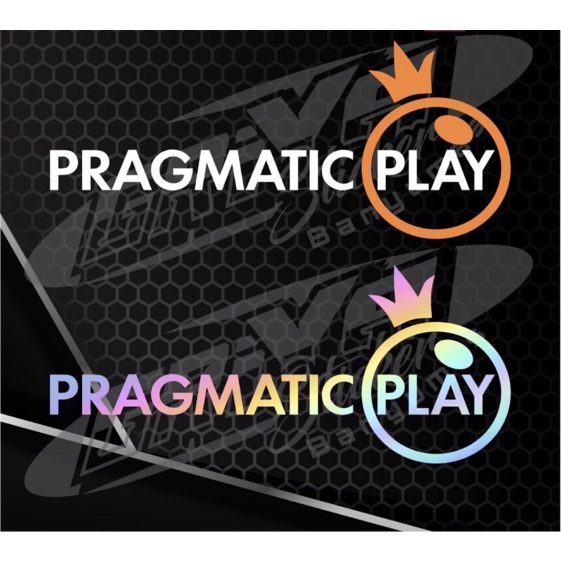 Pragmatic PLAY cutting Sticker for viral car motorbikes | Shopee ...