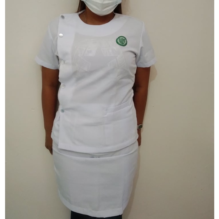 OLFU MedTech 1st/2nd yr Uniform By SCG Dresshoppe | Shopee Philippines