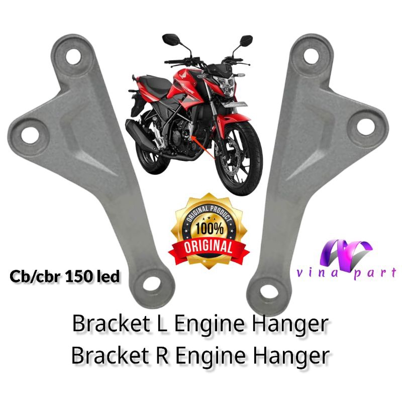 MESIN Bracket engine hanger Bracket Hood cb CBR 150 LED k15g original ...