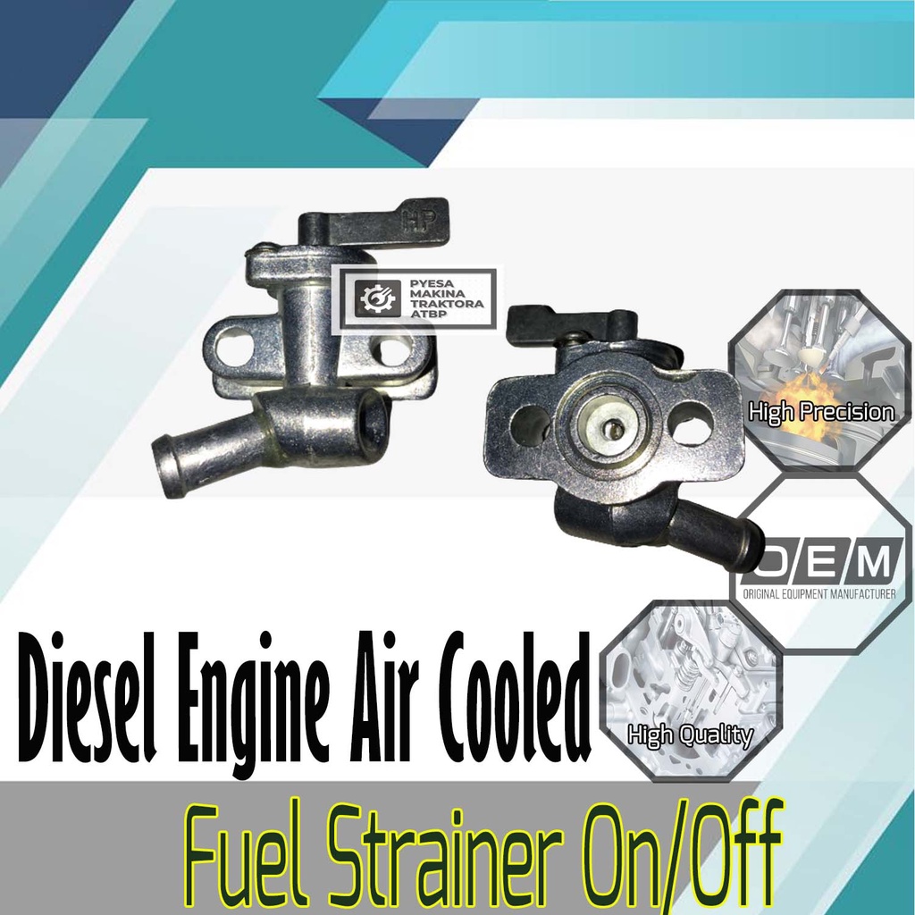 Fuel Filter Cock Assy 186F 10hp 186FA 12hp 188F 14hp 190F 16hp 192F ...