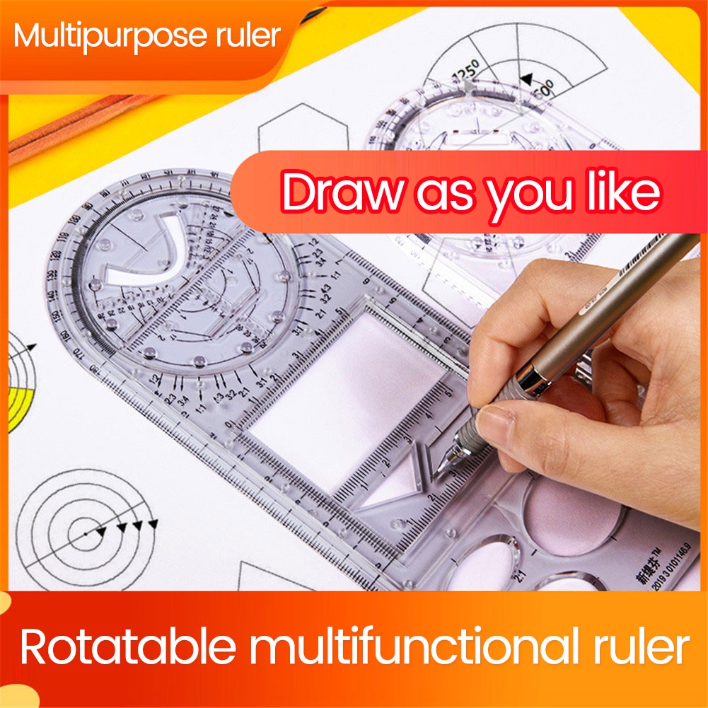 Multifunctional drawing icon ruler mathematics geometry measurement ...