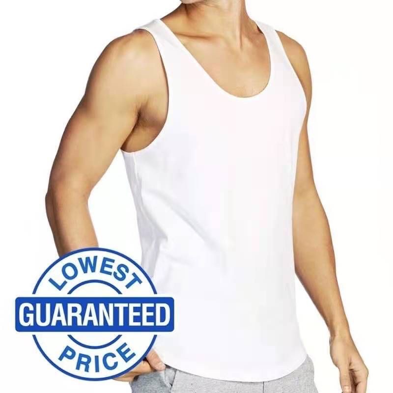(per pc) Kentucky White Sando for Mens | Shopee Philippines