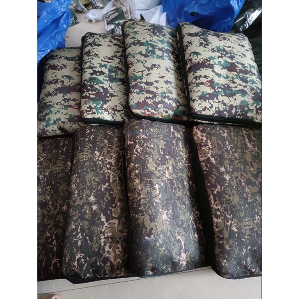 camouflage (pilarpat）(digital) hammock with net and free tali | Shopee ...