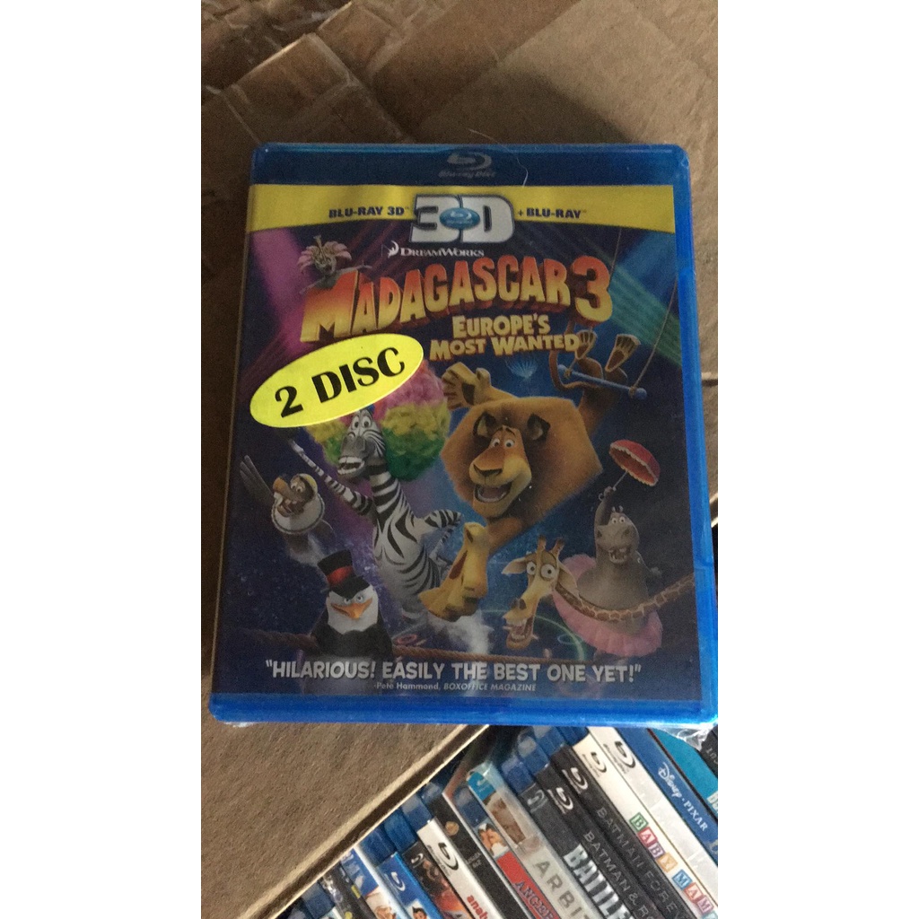 Sealed Brand New Animation Bluray Disc Movie 3D Blockbuster Titles ...
