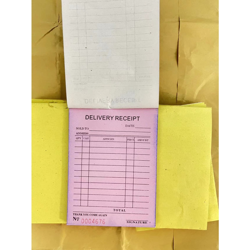 Delivery Rceipt Wholesale prices Carbon paper 9X13 cm carbonized paper ...