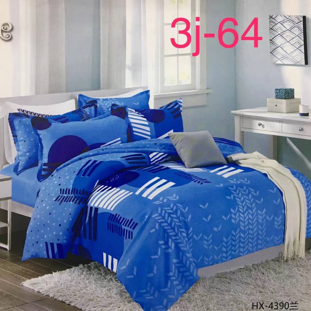3in1 Single size Cotton bedsheets set premium quality | Shopee Philippines