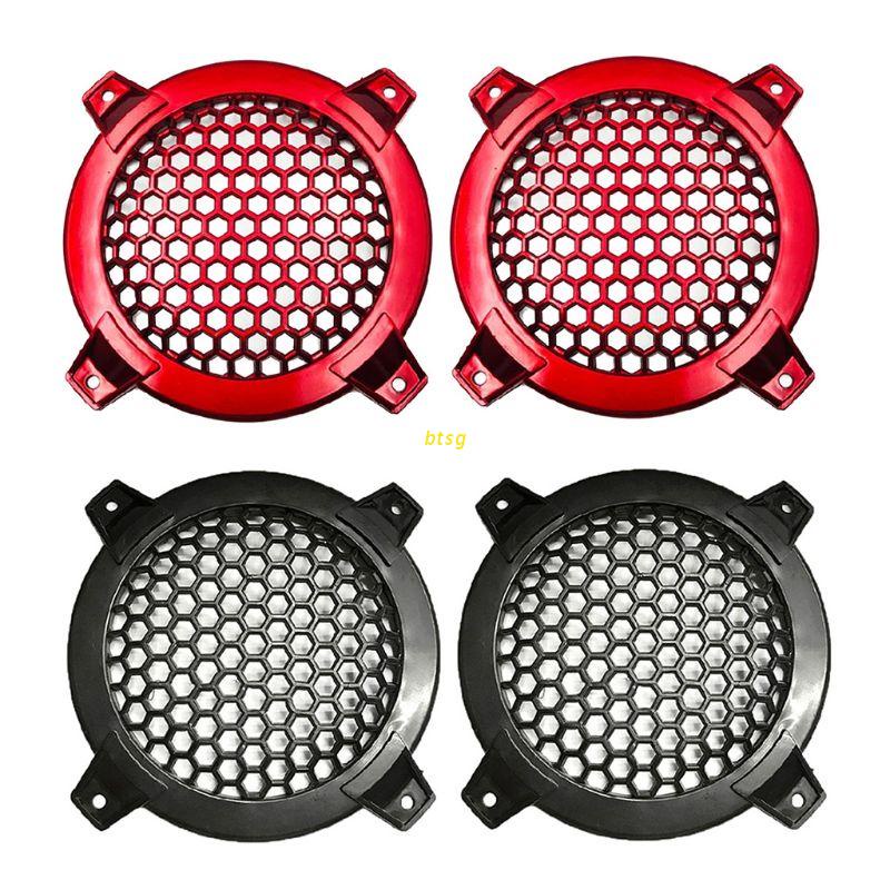 1Pair 4Inch Speakers Protective Cover for Case Tweeter Speaker Grill ...