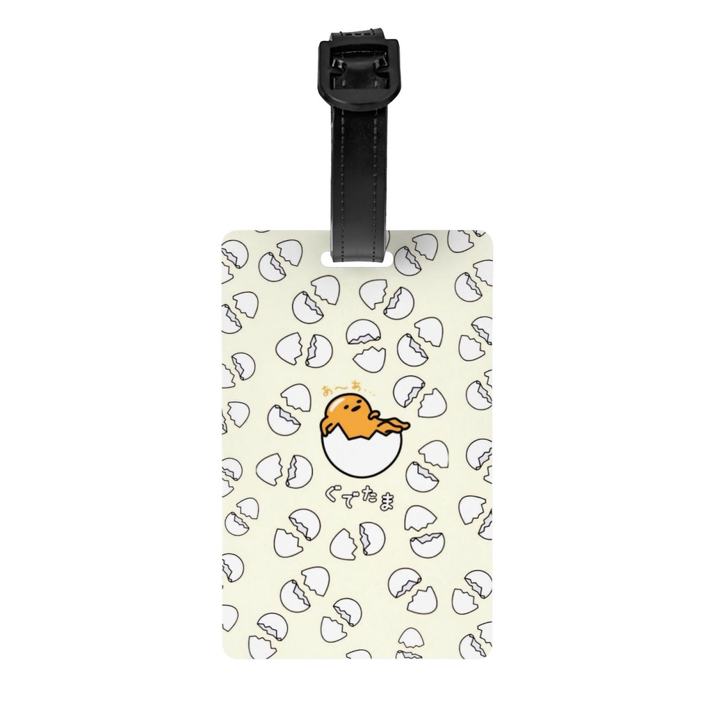 Sanrio Gudetama PVC Luggage Suitcase Tags 5.4*8.5cm Creative ...