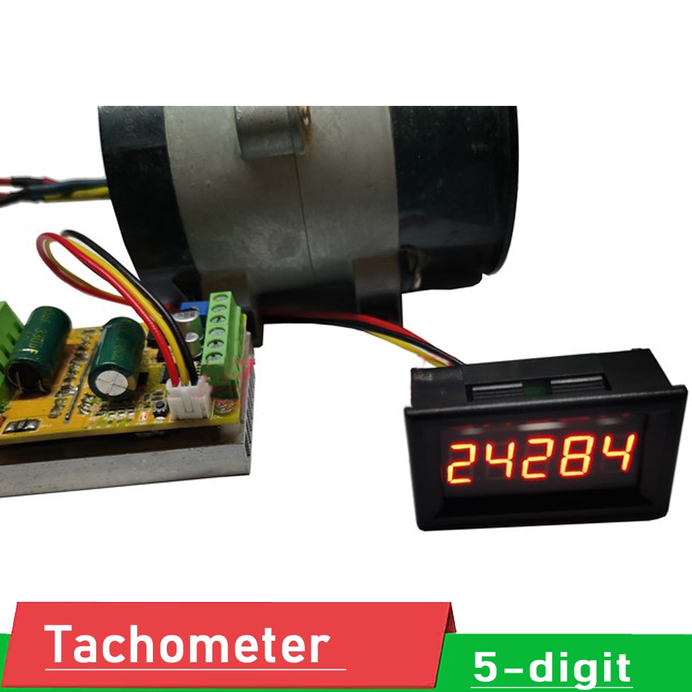 Brushless Motor Tachometer Speed Sensor LED Digital Frequency Meter ...