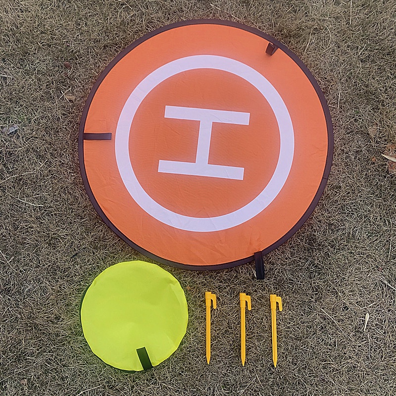Drone Landing Pad, 22"/55cm Waterproof Portable Foldable Helipad ...
