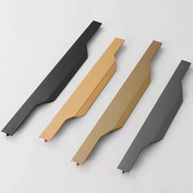 Nuannuan Home Handle Hidden Long Black Wardrobe Invisible Dark Cabinet ...