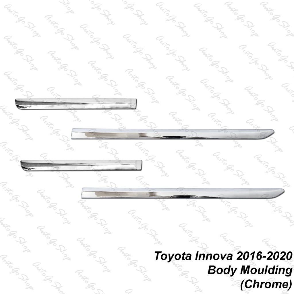 Toyota Innova 2016-2020 Side Body Moulding (Chrome) | Shopee Philippines