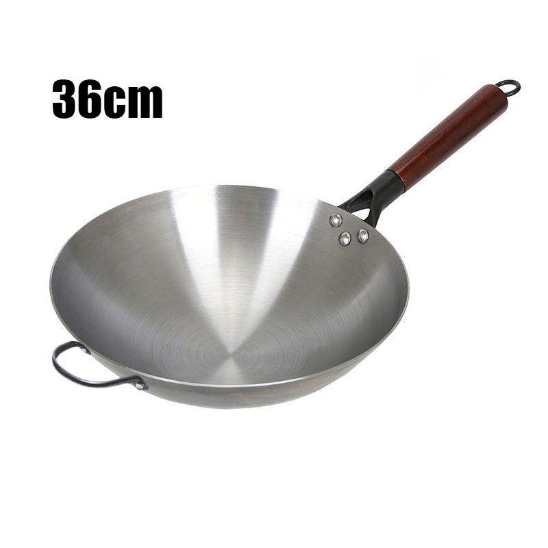 Carbon steel wok Chinese wok cooked wok non-stick authentic hand iron ...