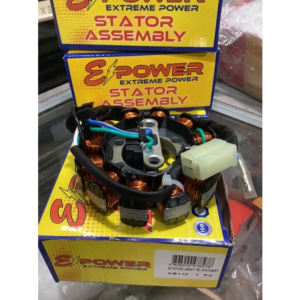 CB110 STATOR ASSY E POWER | Shopee Philippines