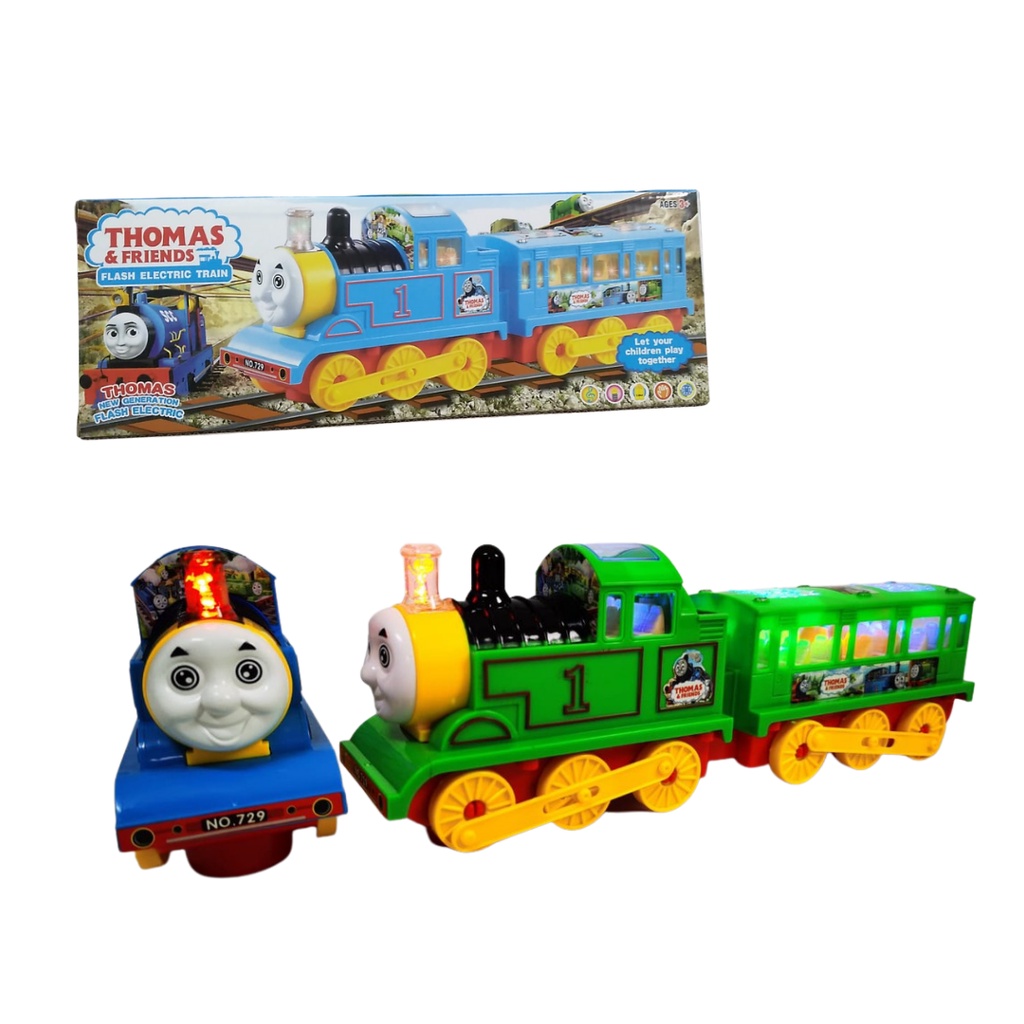 Tcj - Toy TRAIN THOMAS AND FRIENDS FLASH ELECTRIC TRAIN OTB-046 | Shopee Philippines