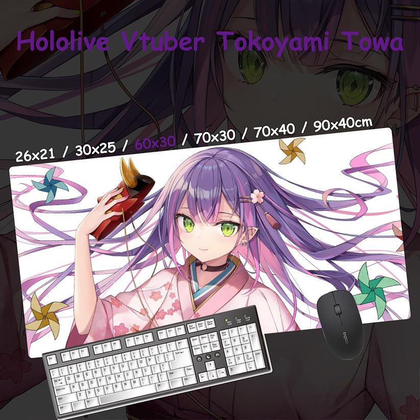 Hololive Vtuber Always Dark Forever TOWA Oversized Seaming Anime Gaming ...