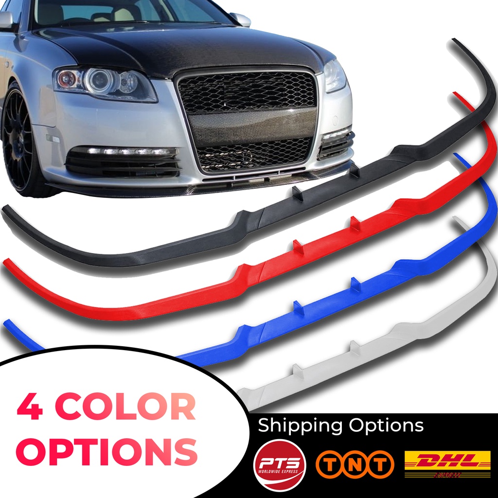 For Car Design CUPRA R FRONT SPOILER LIP ALL CARS bumper lip diffuser ...