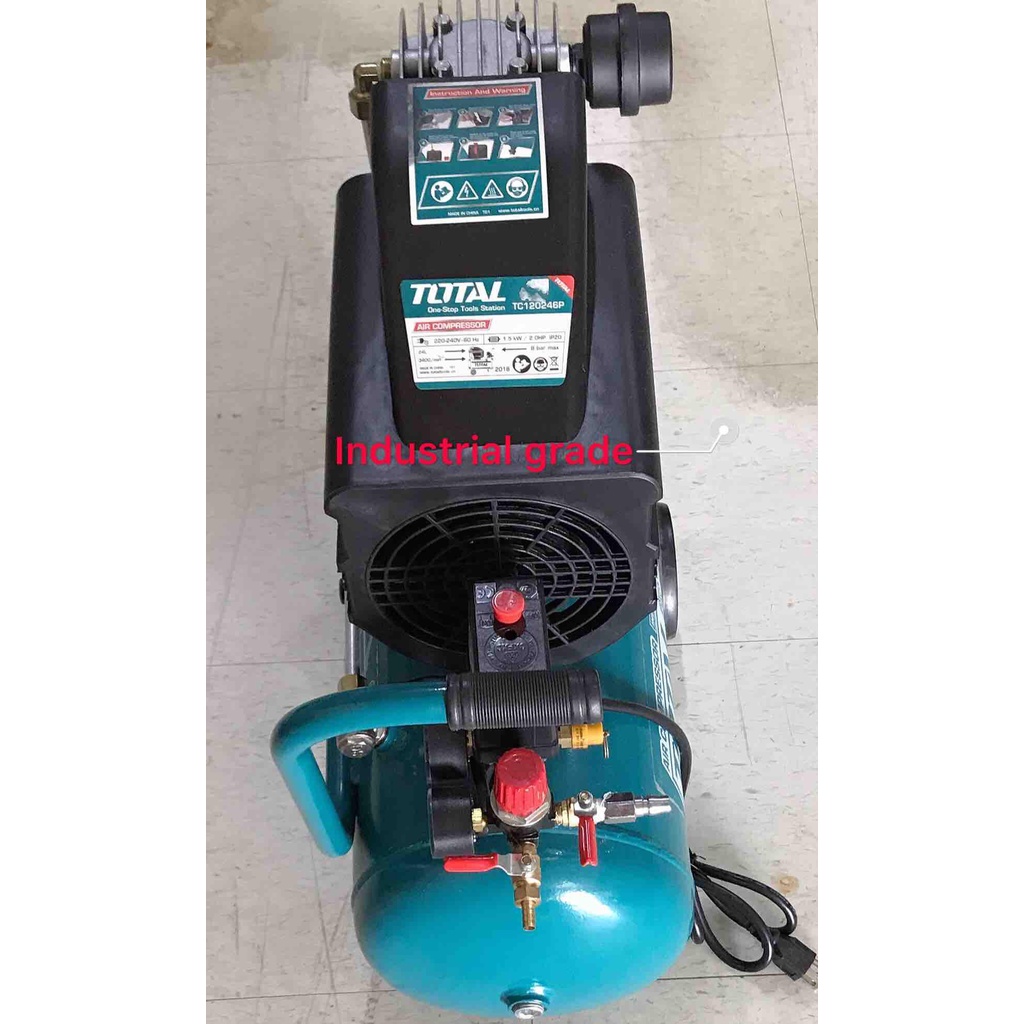 Total air compressor 2HP TC120246P industrial supplies | Shopee Philippines