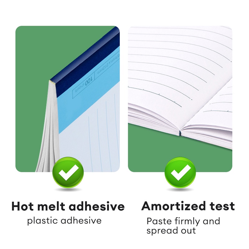 Deli Lexicon Adhesive Bound Notebook A5 50sheets/40sheets/30sheets ...