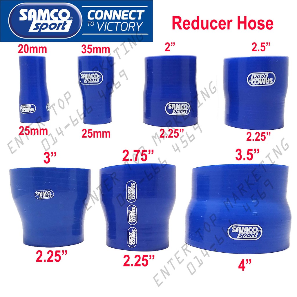 Samco Reducer hose Intercooler hose Silicone hose 76mm Fiter Adapter ...