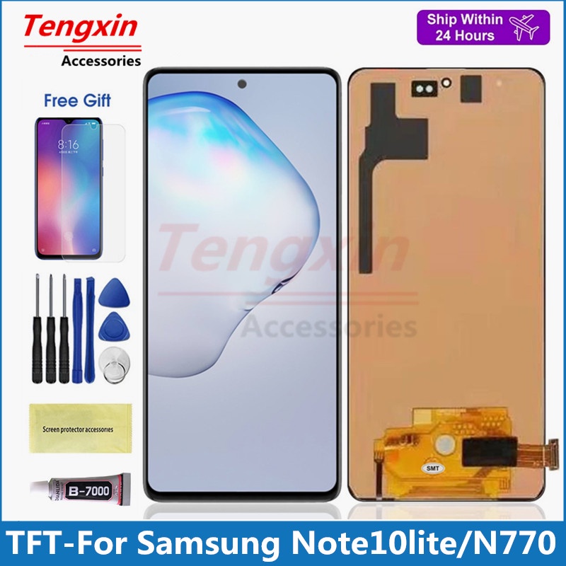 Note10 Lite N770 Lcd For Samsung Galaxy Note 10 Lite Lcd Display Touch ...