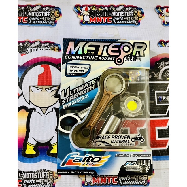 FAITO METEOR CONNECTING ROD KIT ULTIMATE STRENGTH WAVE100R/C100/DREAM ...