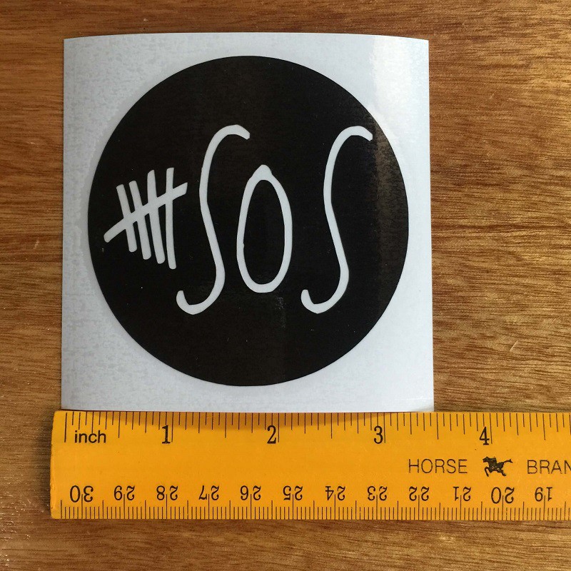 Rock Band Logo Stickers - Vinyl Sticker | Shopee Philippines