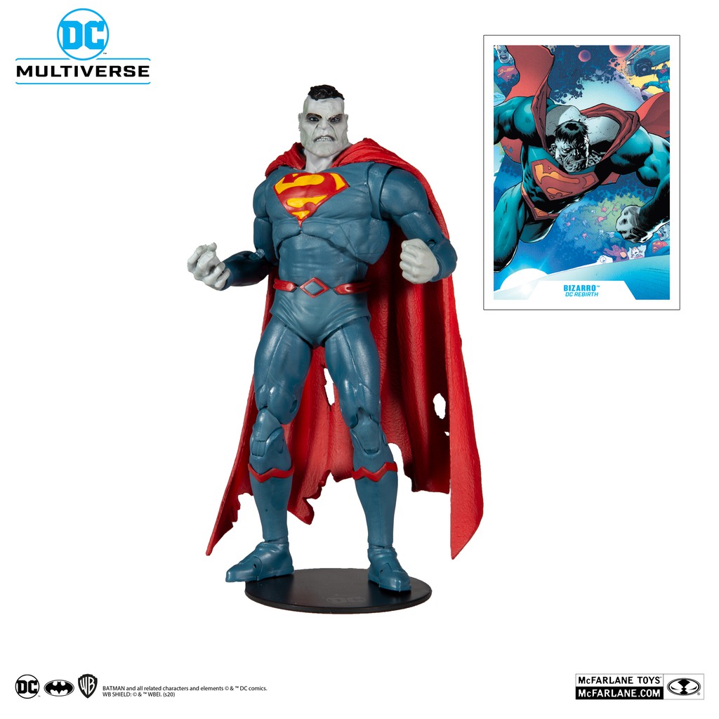 Mcfarlane DC Multiverse 7-inch DC Rebirth Bizzaro Model | Shopee ...
