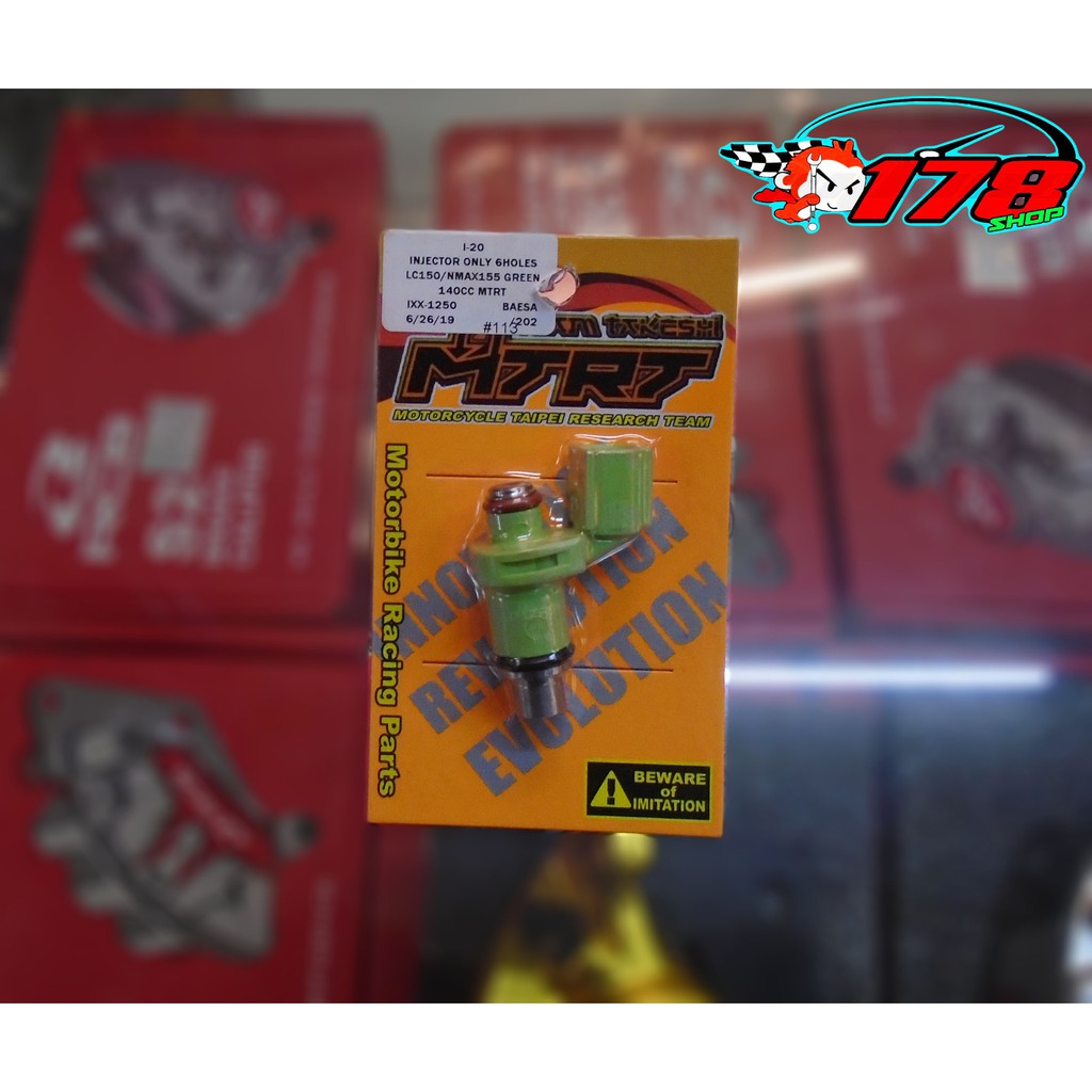 MTRT injector sniper 150 nmax 155 6holes 140CC | Shopee Philippines