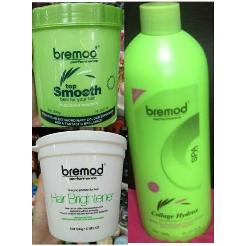 Bremod Hair Bleaching with Oxidizer 1000ml oxidizer | Shopee Philippines