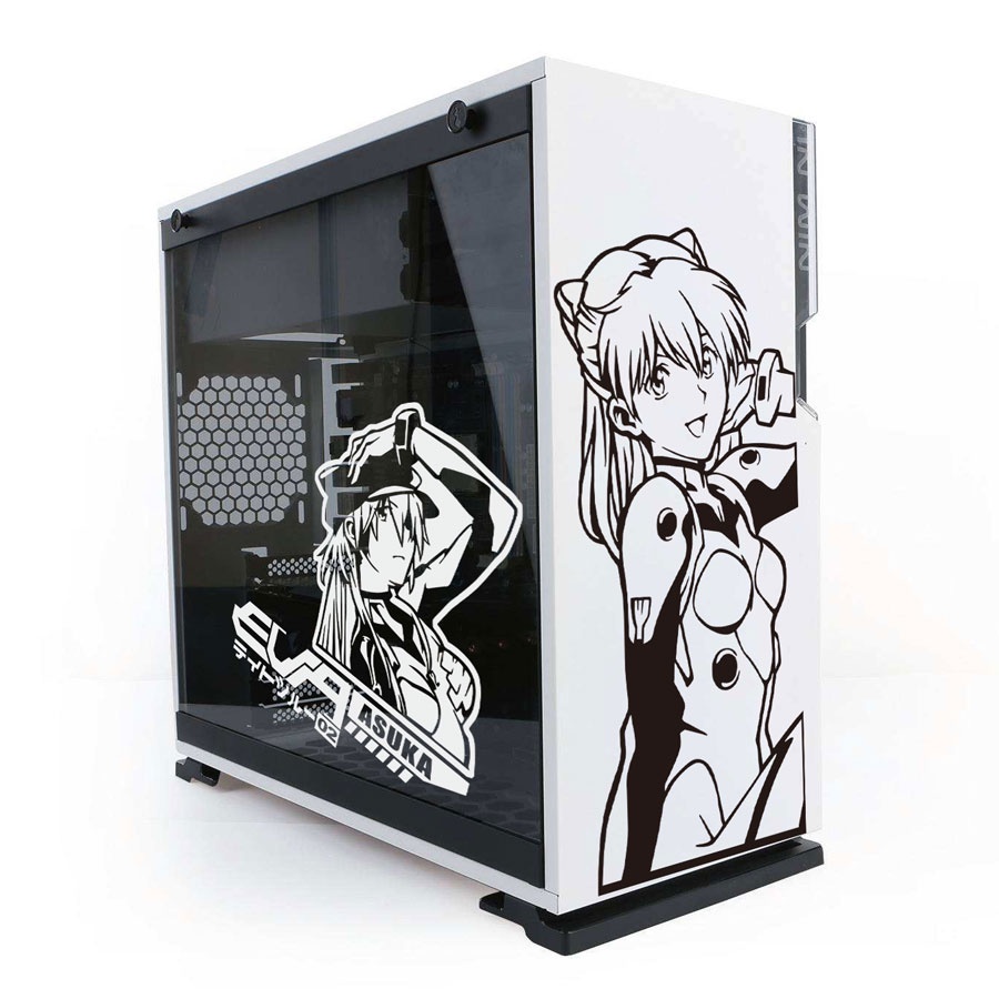 EVA Anime PC Case Stickers,Cartoon Decor Decals for ATX Computer ...