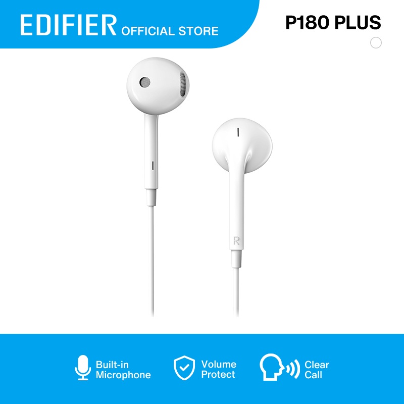 Edifier P180 Plus / P180 Type-C Built-in Microphone HD Voice Free ...