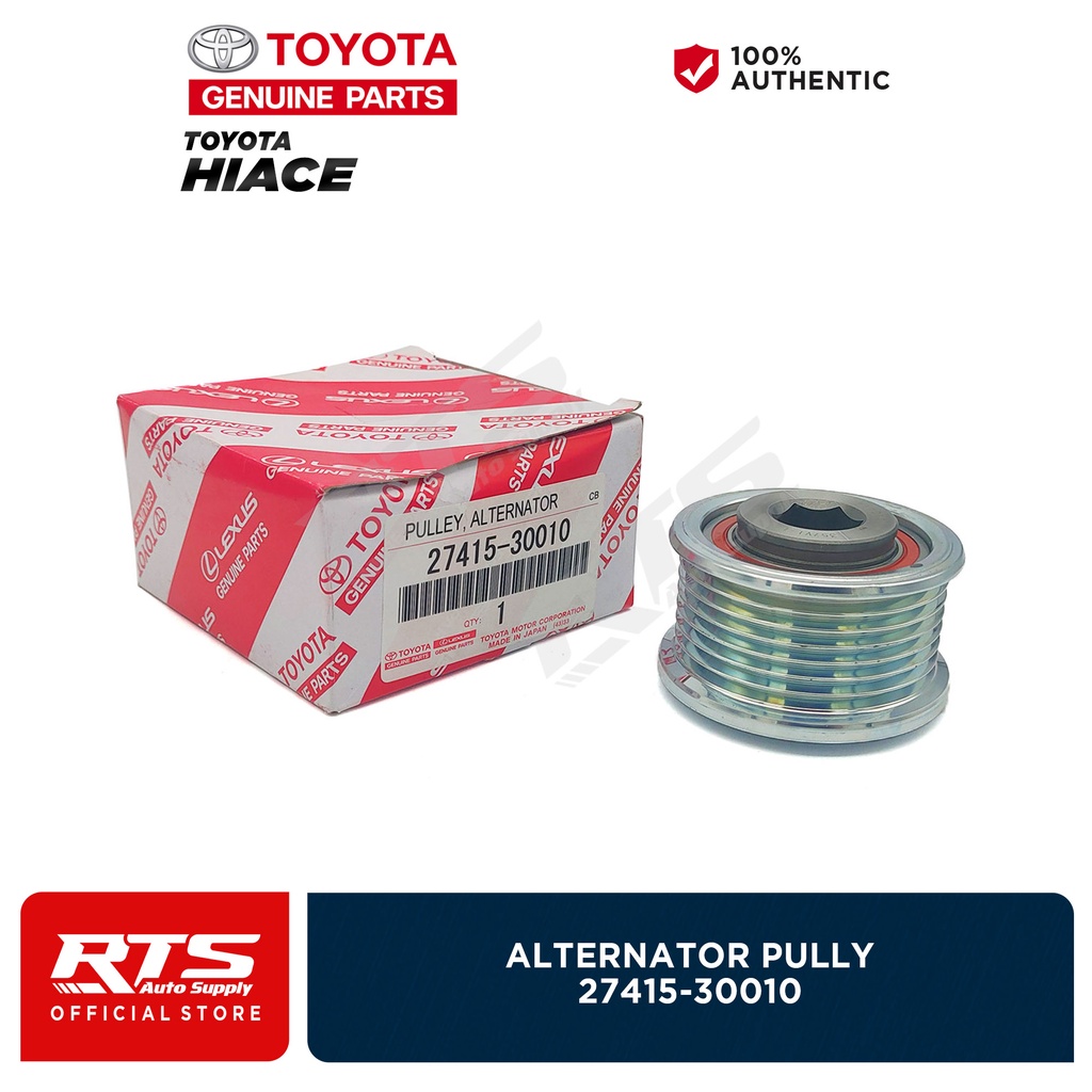 Toyota Genuine Alternator Pully Hiace / 2004 2020 27415 30010 | Shopee ...