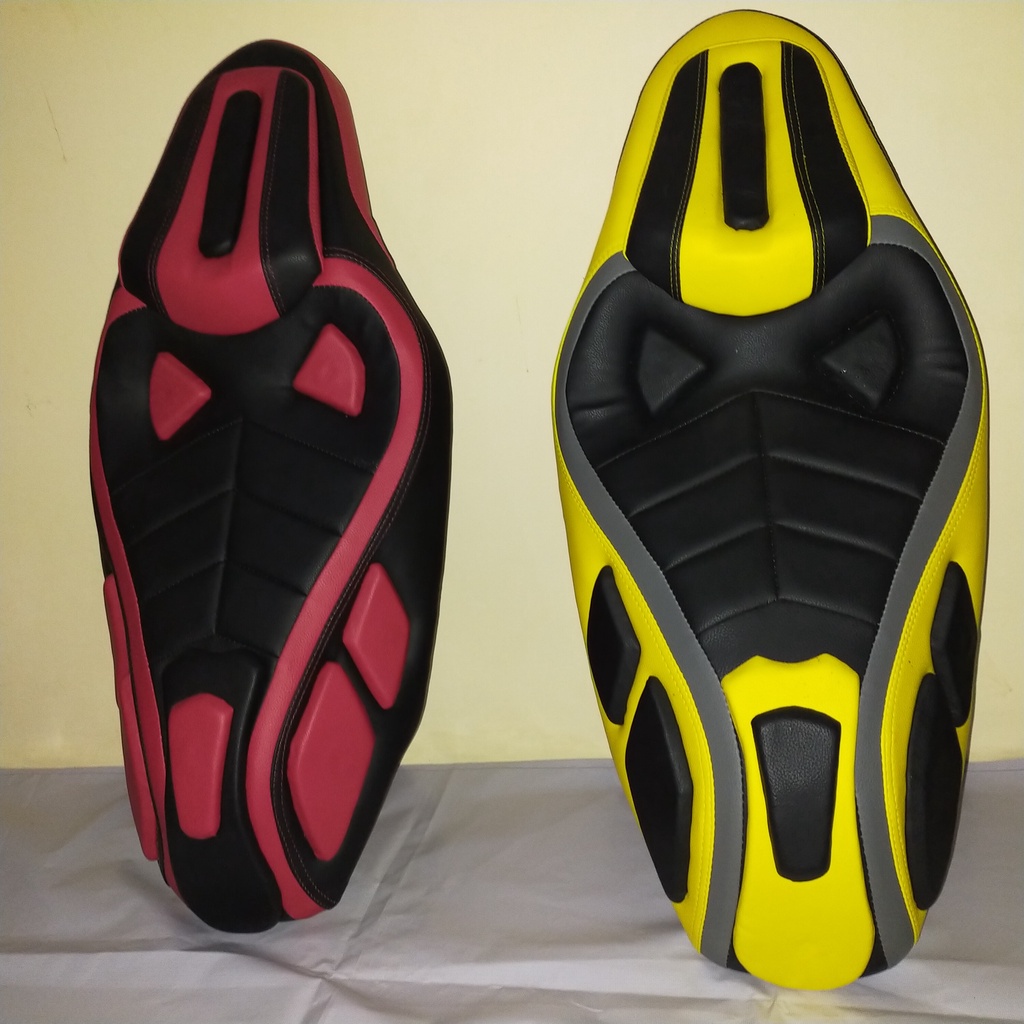 LEATHER MOTORCYCLE SEAT COVER VARIO ADV PCX NMAX BEAT LEXI AEROX CUSTOM ...