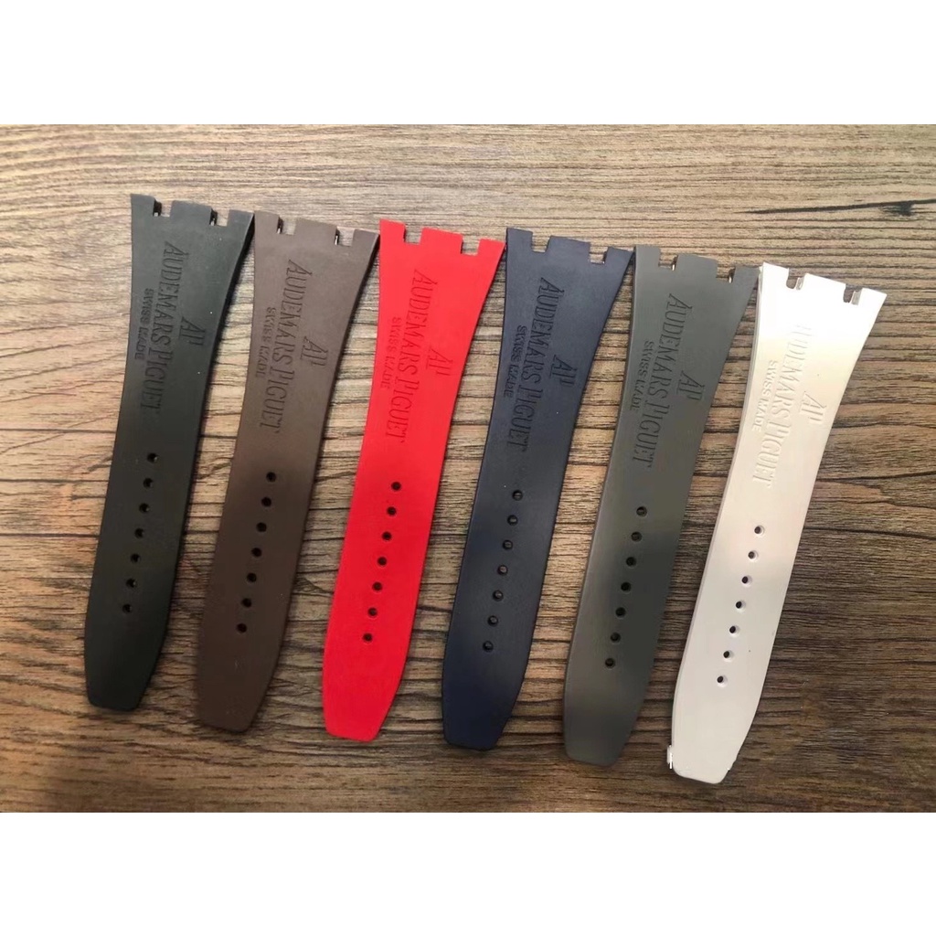 26mm High-quality Fluoro Rubber Watchband for AP Strap for Audemars And ...