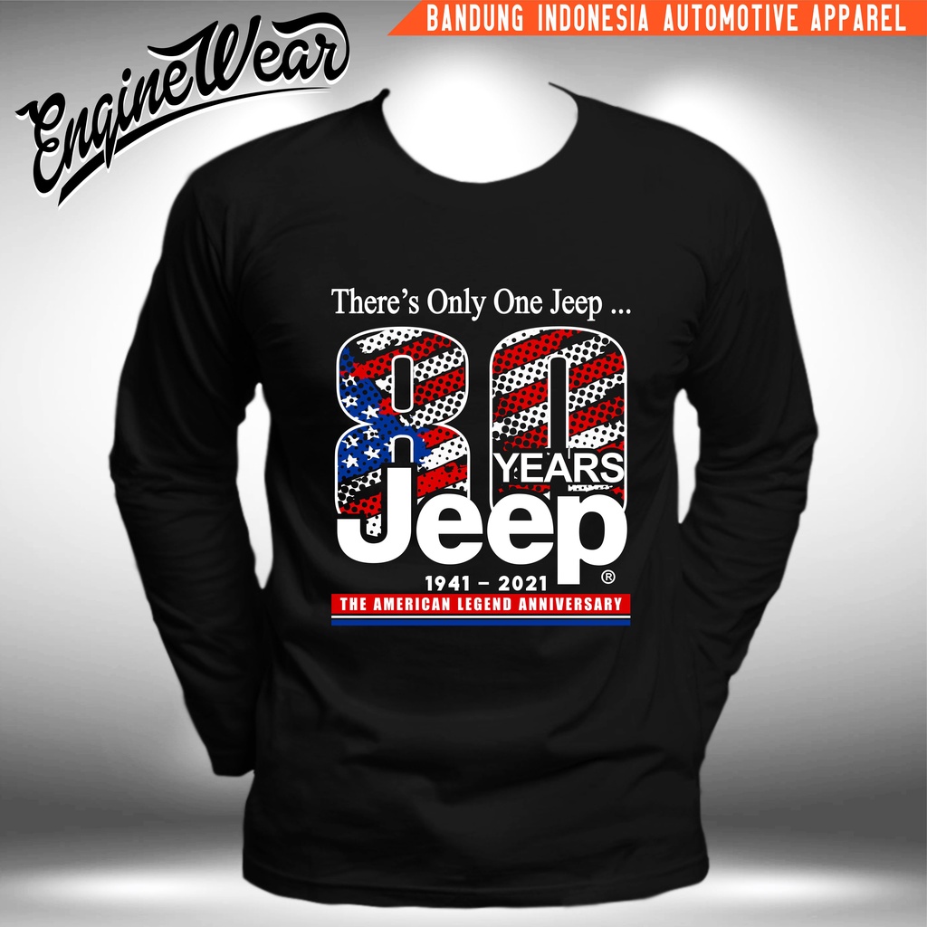 Jeep 80th T-shirt Offroad Shirt Willys Wrangler CJ7 rubicon JK ...