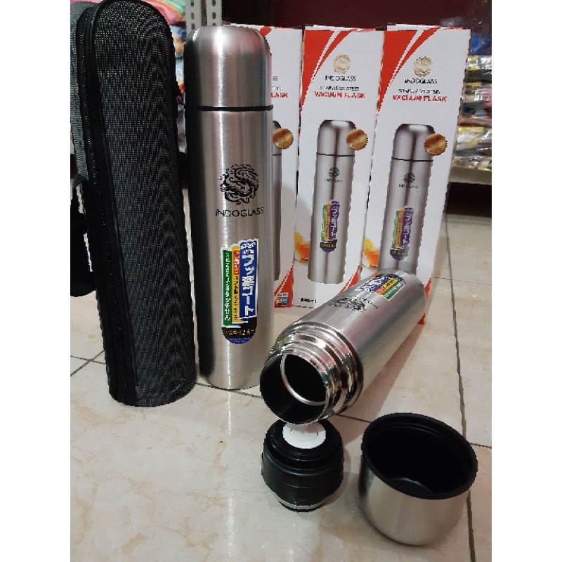 Capsule Thermos + Cover 1000 ml Hot Water Flask 1000ml | Shopee Philippines