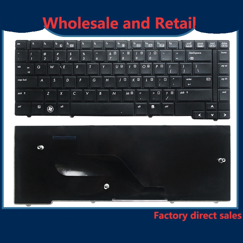 Hp Probook 6440B 6450B 6445B 6455B Series English Laptop Keyboard (no ...