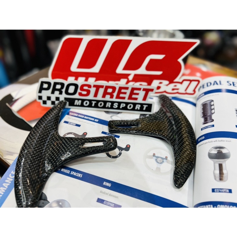 Authentic WorksBell Carbon Paddle Shifter Lever Second Hand Can Be Used ...