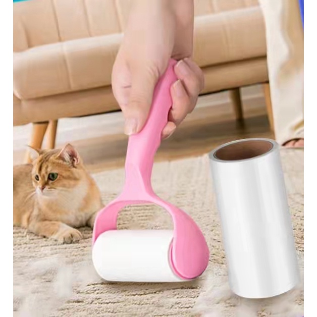 pet fur remover roller dog and cat sticky hair roller clothes hair dust ...