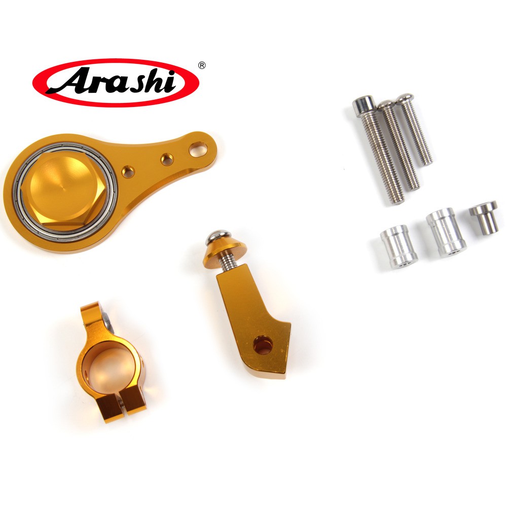 Motor partsArashi For KAWASAKI NINJA ZX6R 2005-2006 Steering Stabilizer ...