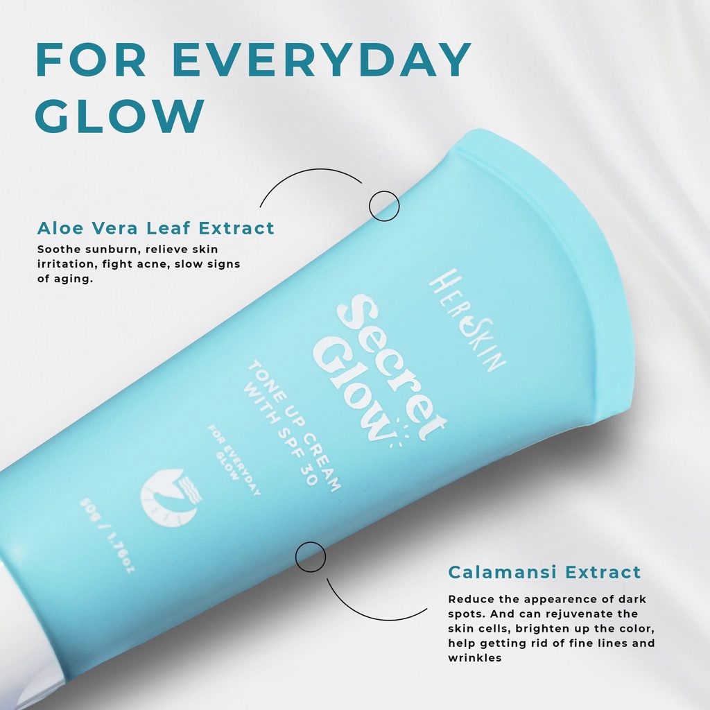 HER SKIN SEVEN DAYS | SECRET GLOW | HERSKIN REVITA-GLOW SKIN RESCUE ...
