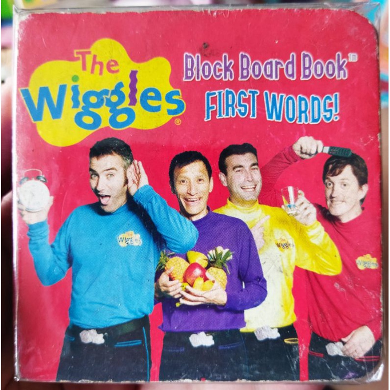 Kalibruhan: The Wiggles Block Board Book: First Words (small) | Shopee ...