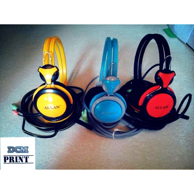 Headset gaming heavy duty Allan headset | Shopee Philippines