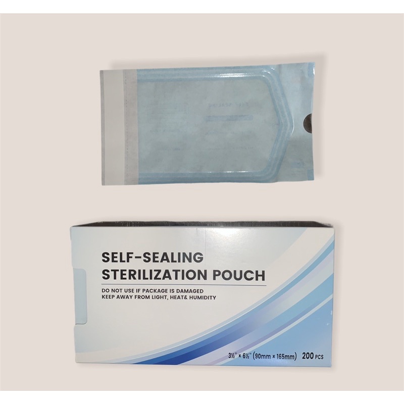 90mm x 165mm Sterilizing Pouches Autoclavable | Shopee Philippines