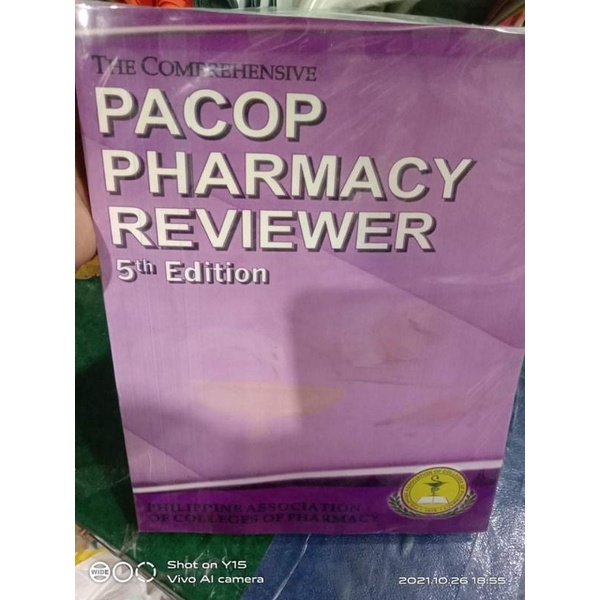 PACOP PHARMACY REVIEWER 5TH EDITION | Shopee Philippines