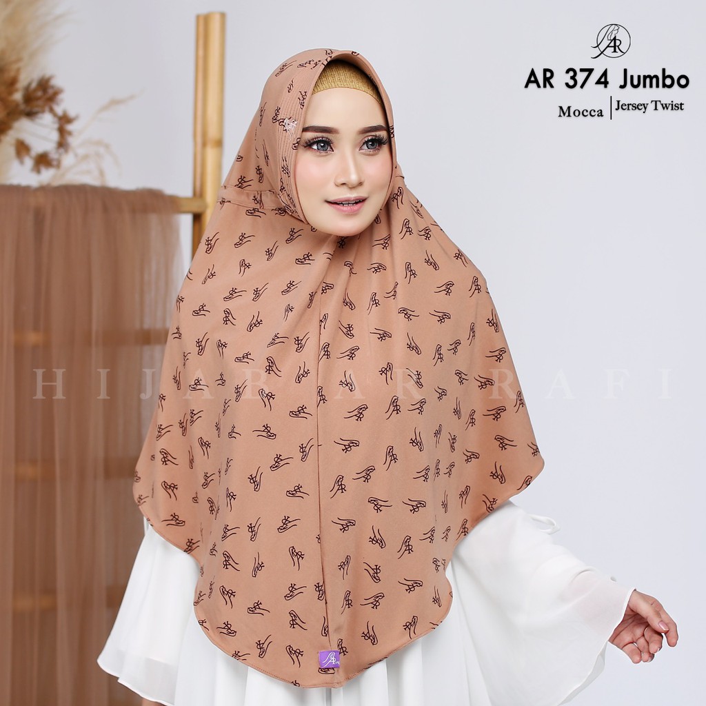Ar RAFI Hijab - AR 374 Original Twist Jersey Instant Hijab - Putry ...