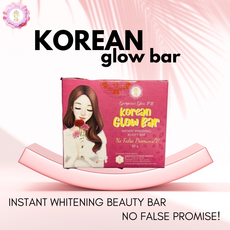 GorgeousGlowPH Korean Glow Instant Whitening Beauty Bar | Shopee ...
