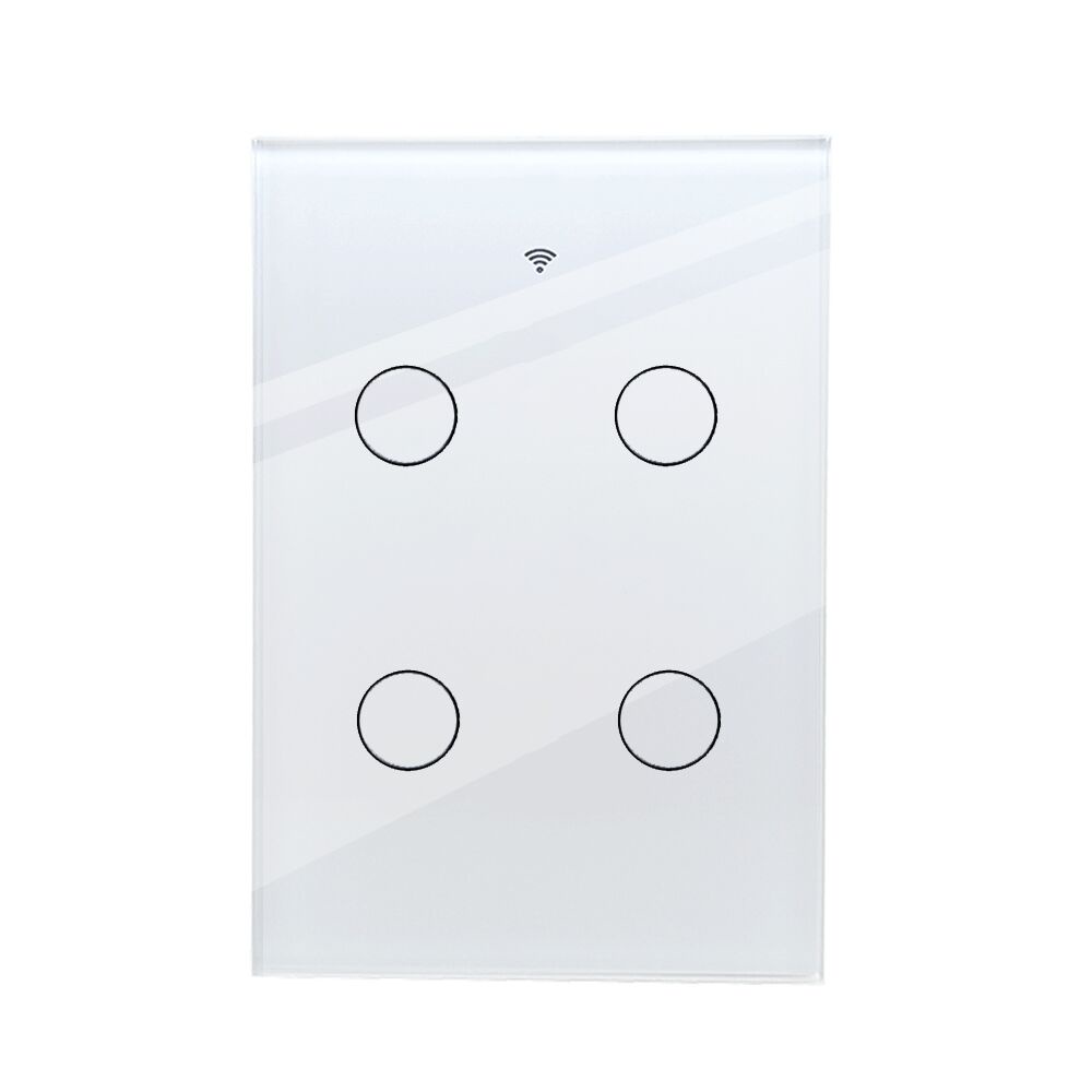 Smart WiFi Light Switch 220V-240V No Neutral Wire With Capacitive ...