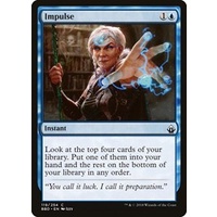 1 magic impulse card edh legacy jace power ponder commander blue game ...